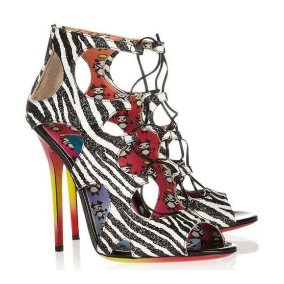 Jimmy Choo | Shoes | 10 Jimmy Choo Rob Pruitt Diffuse Glitter ...